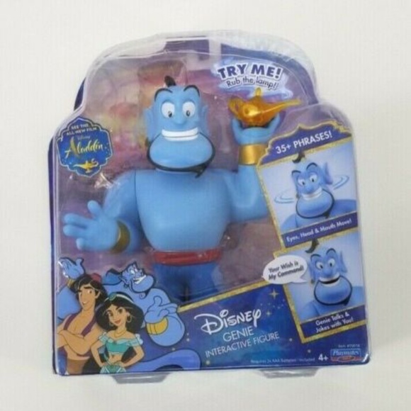 Disney | Toys | Disney Aladdin Interactive Talking Genie Toy Figur ...
